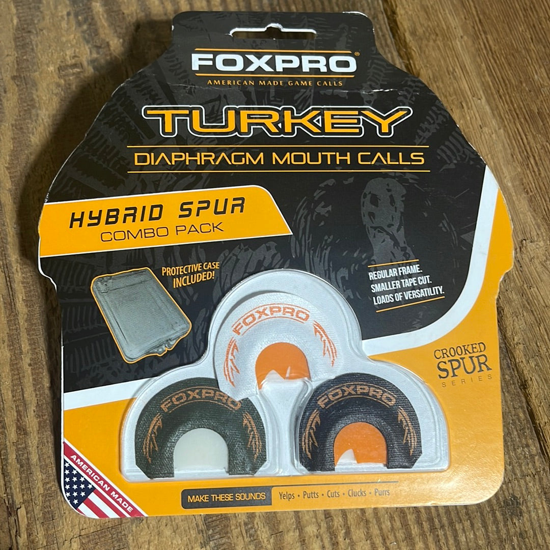 FoxPro Hybrid Spur Mouth Turkey Call Combo – Thermal Gals